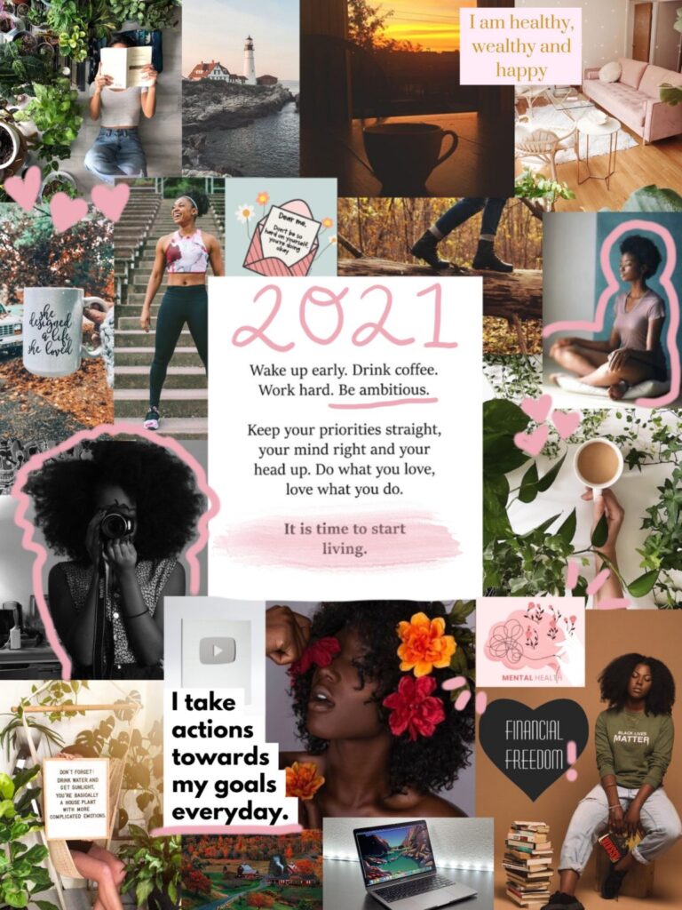 Como Fazer um Vision Board e Elevar Suas Metas em 2025 – Templo delas