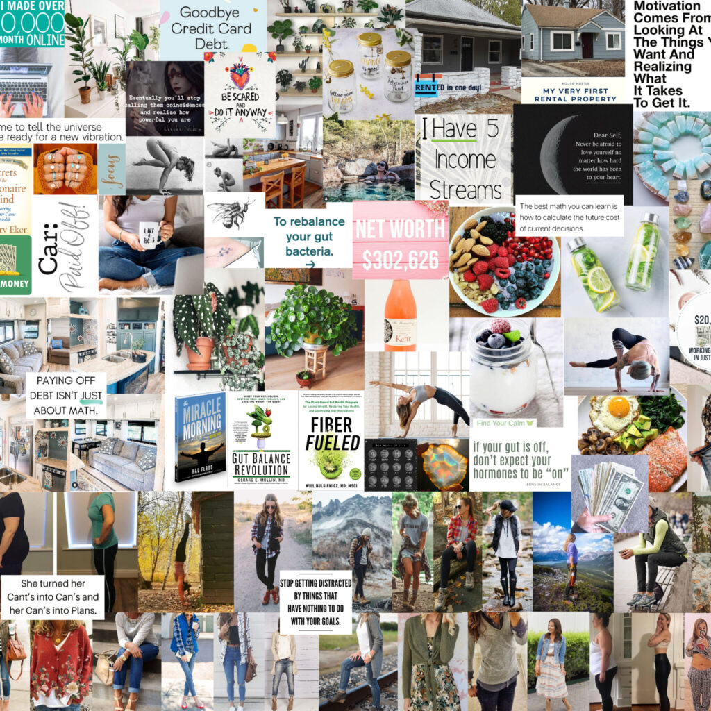 Como Fazer um Vision Board e Elevar Suas Metas em 2025 – Templo delas