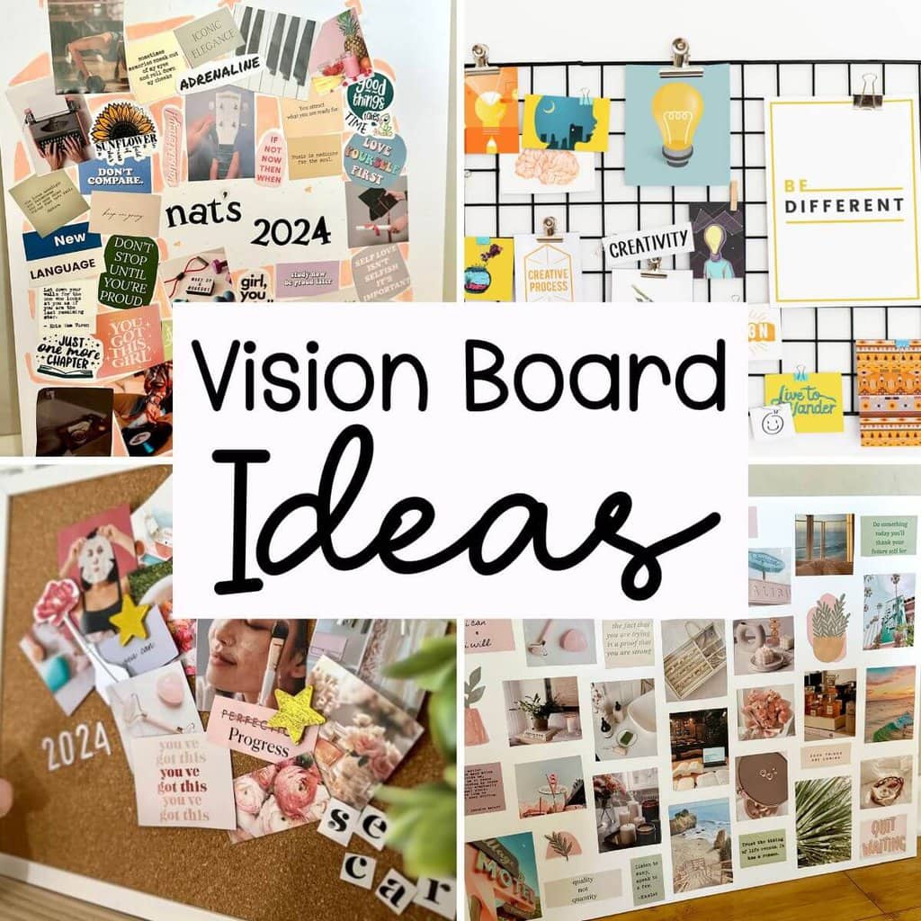 Como Fazer um Vision Board e Elevar Suas Metas em 2025 – Templo delas